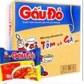 Mi gau do tom ga / thit bam , Gau Do assorted flavour instant noodles ...