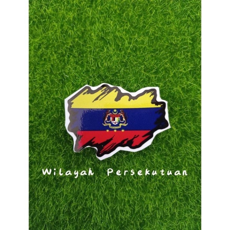 STICKER FLAG NEGERI MALAYSIA (READY STOCK) | Shopee Malaysia