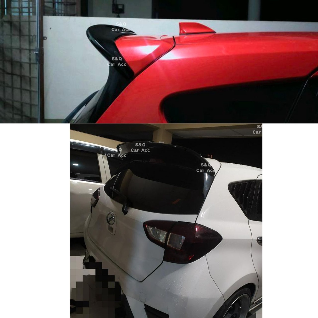 Perodua Myvi 2017-2022 Duck Tail/Ducktail Spoiler/Spoiler Lip With ...