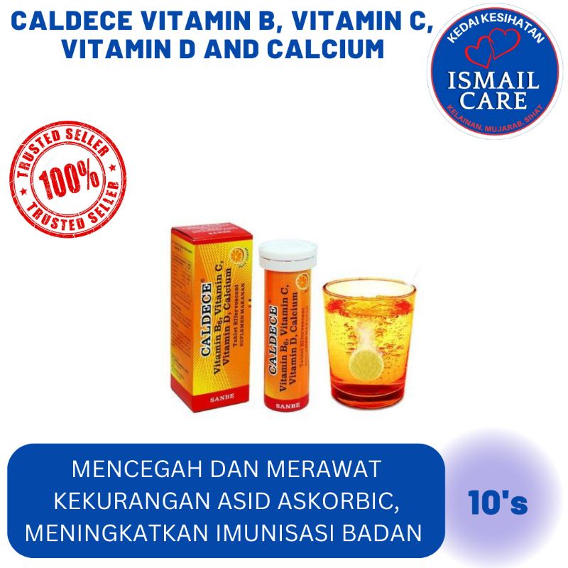 CALDECE VITAMIN B, VITAMIN C, VITAMIN D AND CALCIUM ( VITAMIN C ...