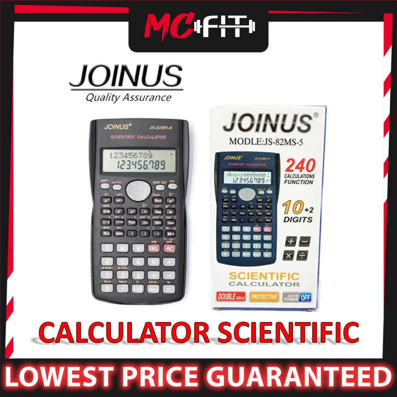 MCFIT Joinus Calculator JS82MSA Scientific Calculator For Primary ...