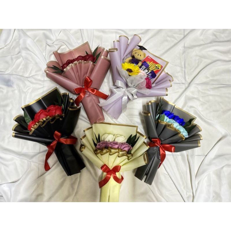 Flower Bouquet Bunga Gift Box Valentine Birthday happy Mothers day ...