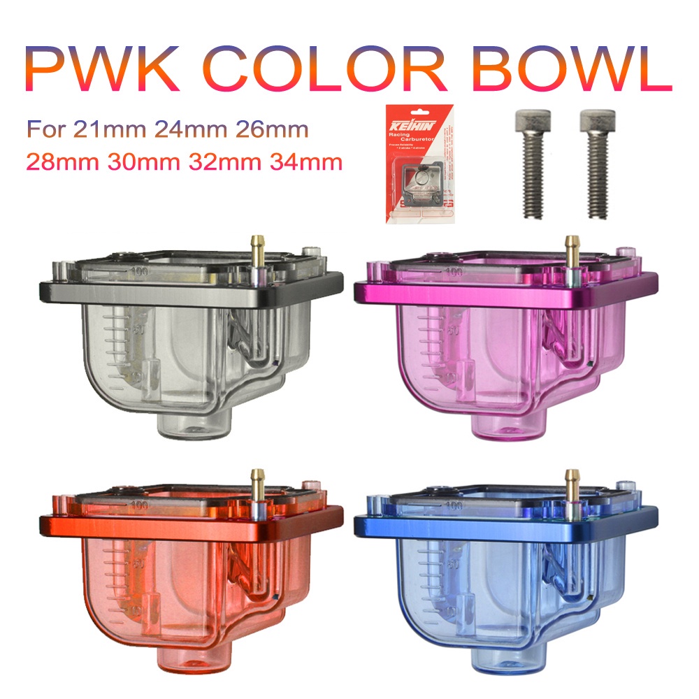 KENADA RACING PWK Motorcycle Carburetor Clear Bottom Transparent Float ...