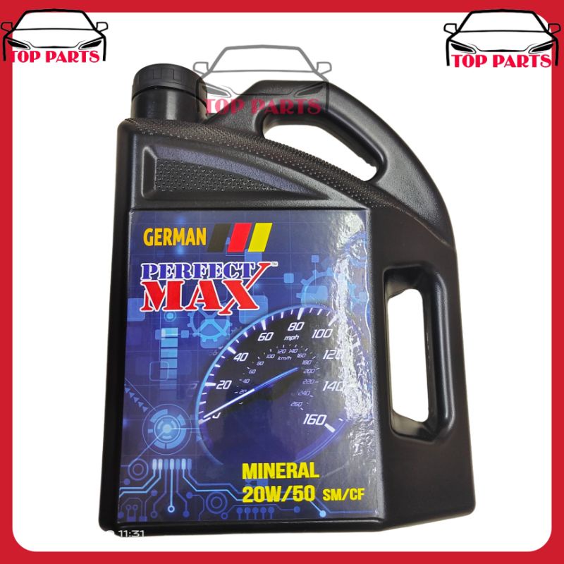 PERFECT MAX ENGINE OIL 20W50 4LITER | Shopee Malaysia