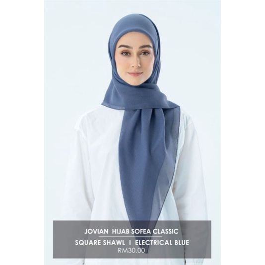 Jovian Hijab Classic Sofea Cotton Collection & Bohemia Collection in 12 ...