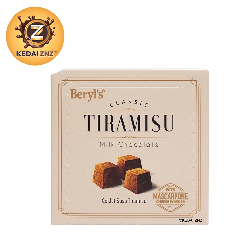 Chocolate Beryls Classic Tiramisu Milk Chocolate Box 65g Coklat ...