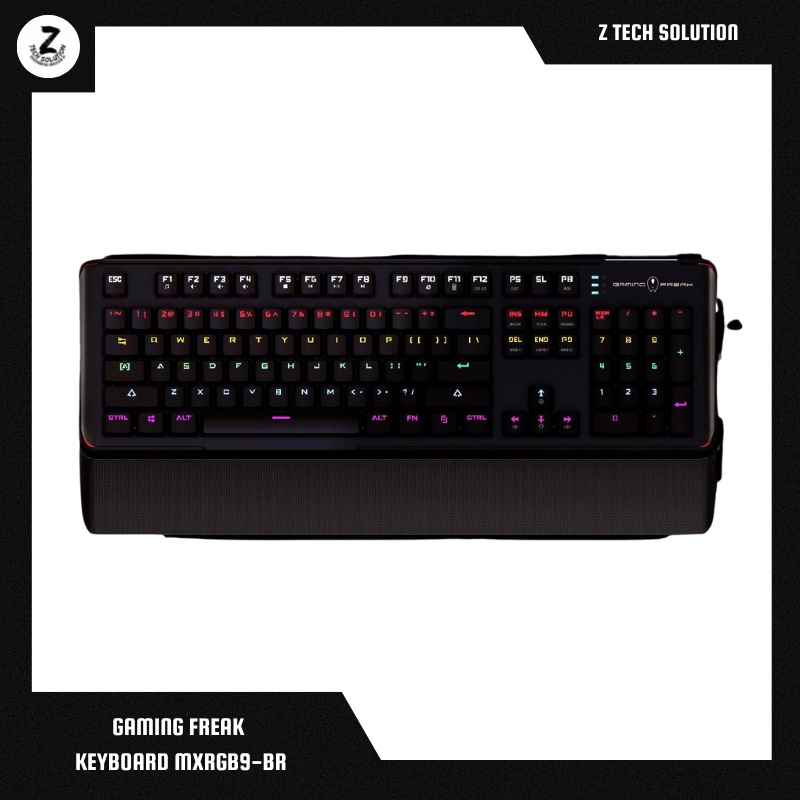 Gaming Freak GK-MXRGB9 BL/BR Mechanical Gaming Keyboard | Shopee Malaysia