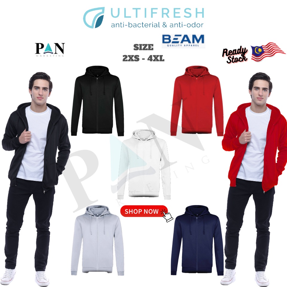 Korean Style Unisex Hoodie Zip Long Sleeve Men HDR40 Shirt Beam Jaket ...