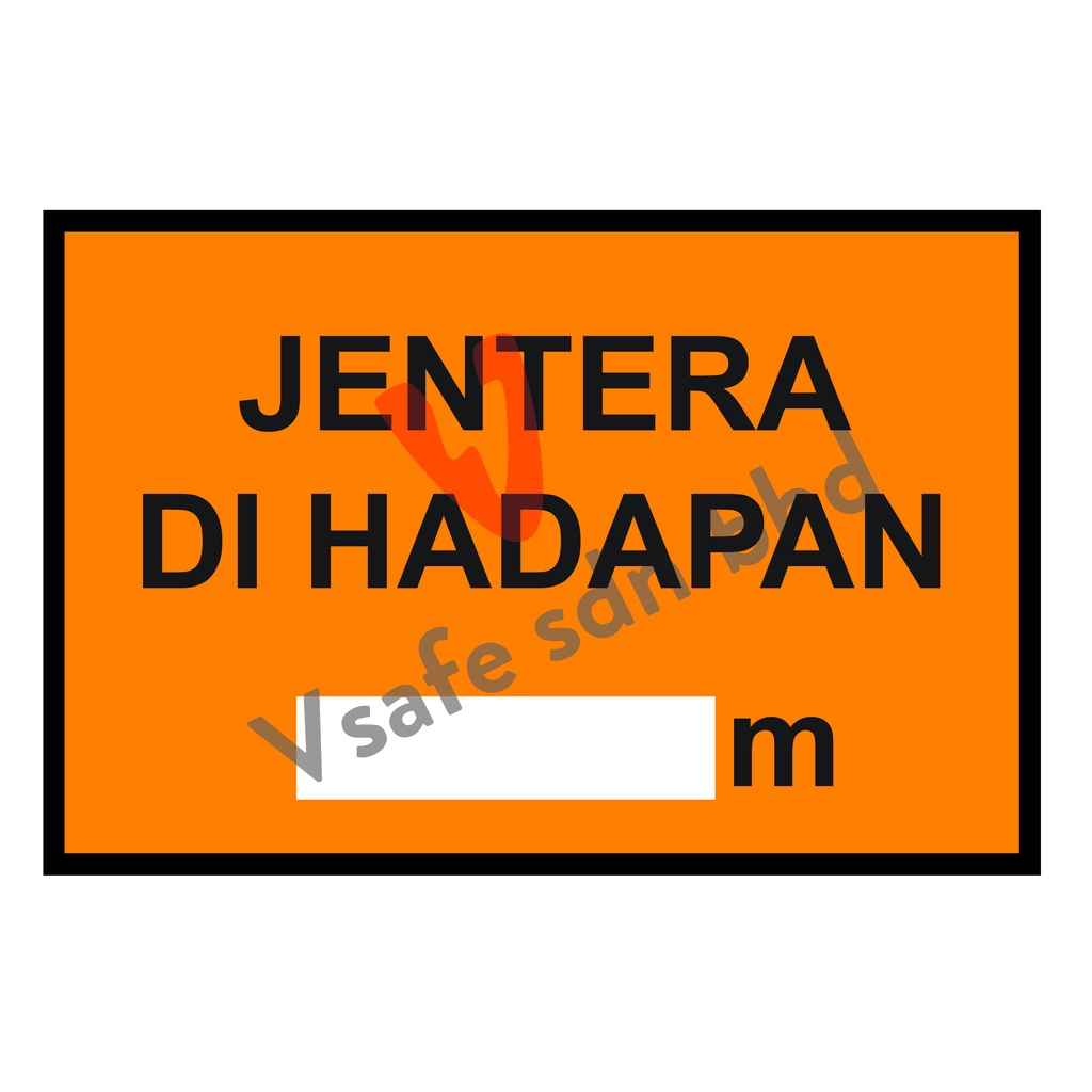 PAPAN TANDA AWAS JALAN SEHALA PAPAN TANDA V STAND | Shopee Malaysia