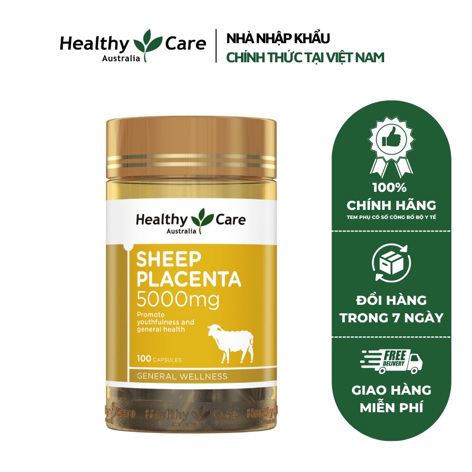 Healthy Care Sheep Placenta Sheep Placenta Sheep Placenta 5000mg Vial ...