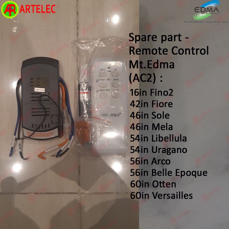 Spare Part Mt Remote And Receiver Set AC2 | Shopee Malaysia