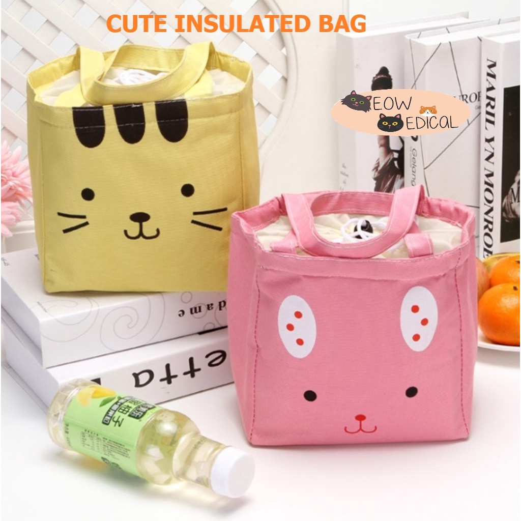 *READY STOCK* Cute Insulated Bag/Insulated Lunch Bag/Insulation Picnic ...