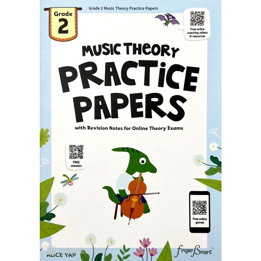 Music Theory Gym Book For Online Theory Exams Grade 2 - ALICE YAP ...