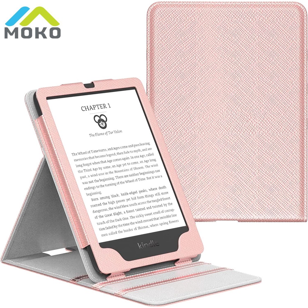 MoKo Vertical Flip Protective Cover Case Fits 6" All New Kindle 11th ...