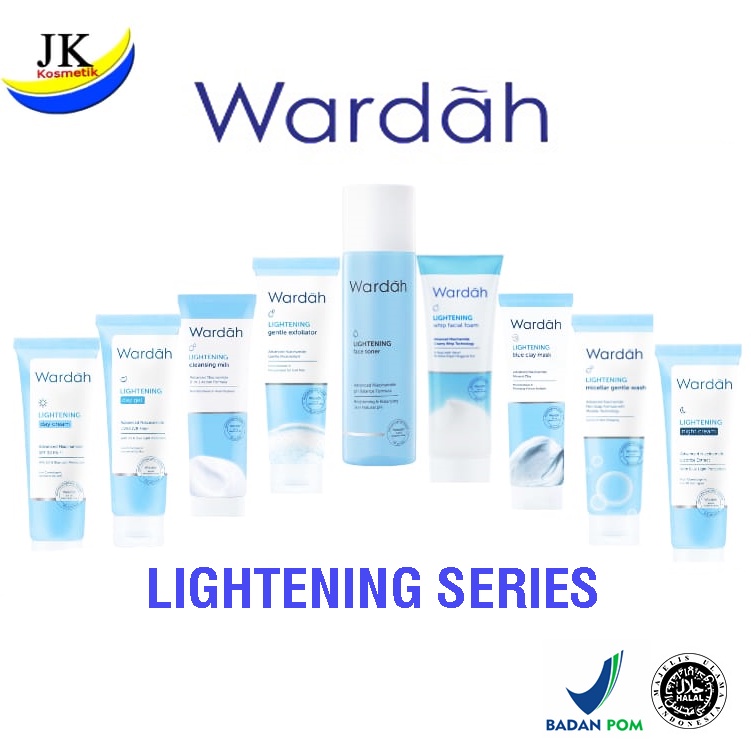 Wardah Skin Care Lightening Series - Whitening Brightening Facial Skin ...
