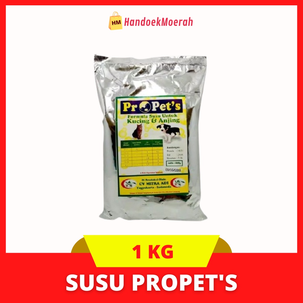Propet's Cat & Dog Milk 1 KG / Cat Dog Milk | Shopee Malaysia