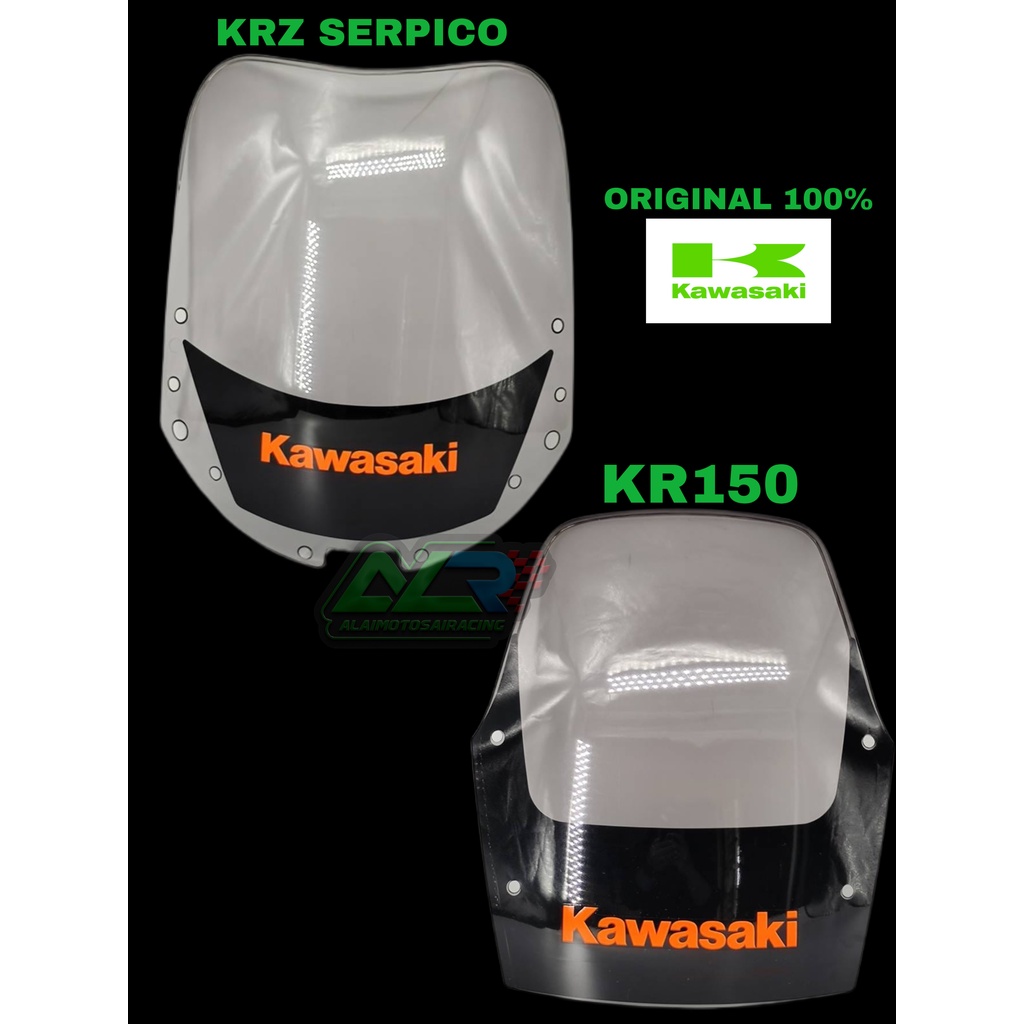 🔥🇹🇭 KR150 KIPS PETAK KRZ SERPICO VISOR FAIRING ORIGINAL KAWASAKI 🔥🇹🇭 ...