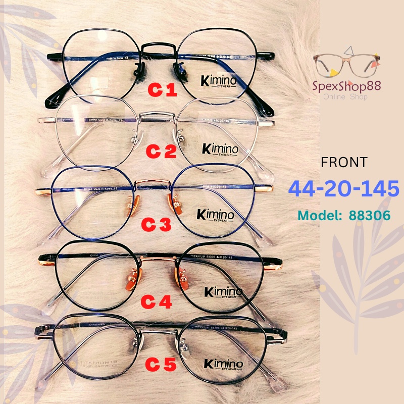 MODEL 88306 | MEMORY TITANIUM IP FRAME | RETRO DESIGN | METAL FRAME ...