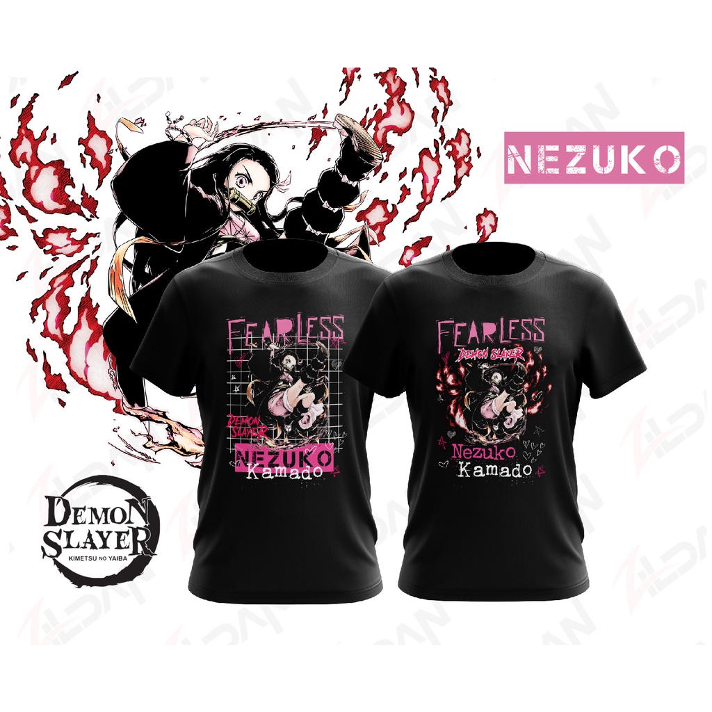 NEZUKO FRONT 01 AND 01X DEMON SLAYER T-SHIRT ANIME | Shopee Malaysia