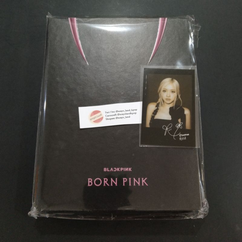 Ready Stock POB / BLACKPINK BORN PINK BOX SET DIGIPACK YG Select ...