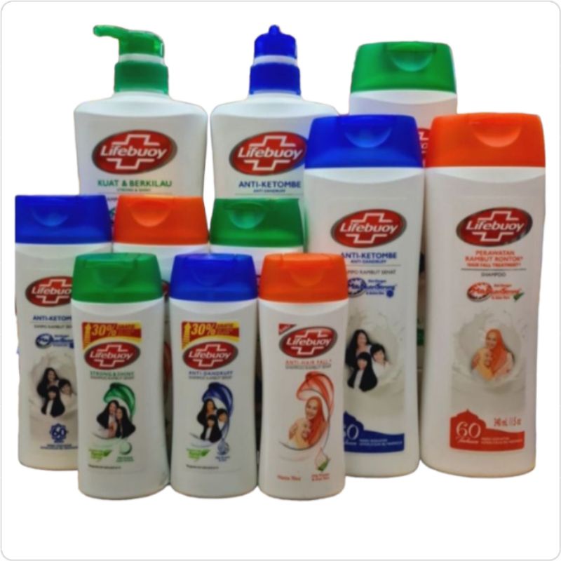 Lifebuoy Shampoo/Lifebuoy syampu rambut sihat. | Shopee Malaysia