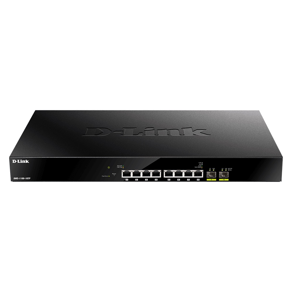 D-LINK DMS-1100-10TP DMS-1100-10TS 2.5 Gigabit 8 Port Layer 2 Lite ...
