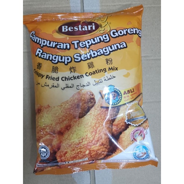 Ori Bestari Crispy Fried Chicken Coating Mix Campuran Tepung Goreng ...