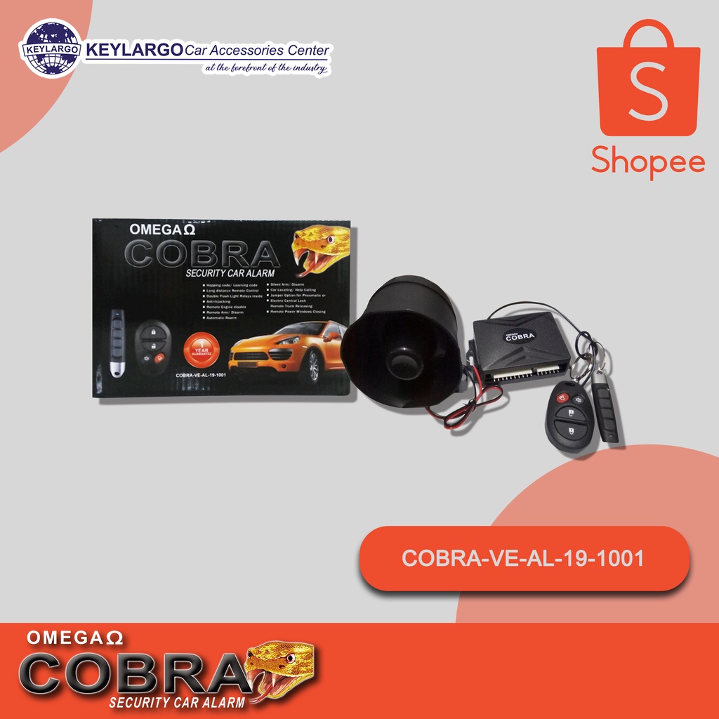 COBRA SECURITY CAR ALARM; REMOTE: LT492 & LT420; NO CUT-OFF RELAY AND ...