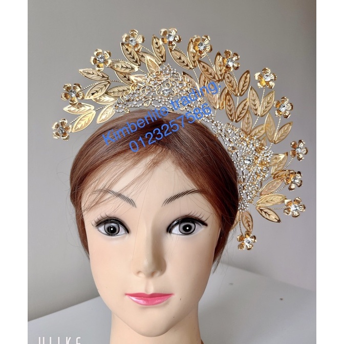 Ready stok:Sanggul Lintang Pengatin/Sanggul Lintang Sebelah/Headgears ...