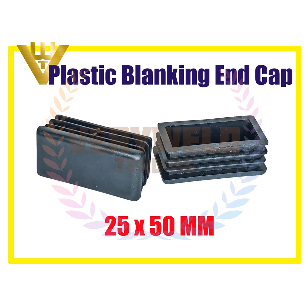 VERYWELD Hollow Plastic Blanking End Cap Square / Square Plug | Shopee ...