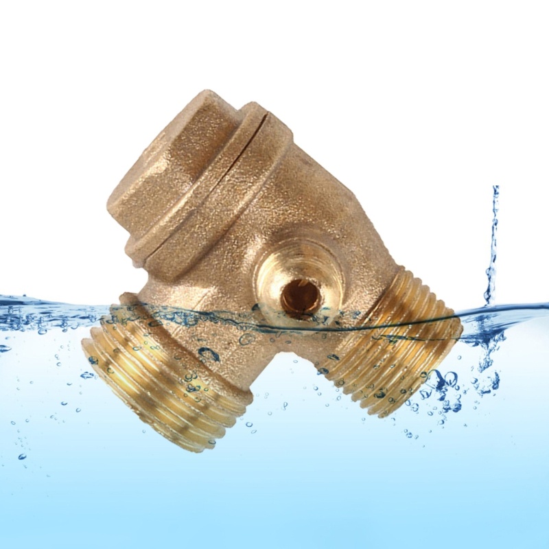Yao 3-Way Unidirectional Check Valve Connect Fittings Air Compressor ...