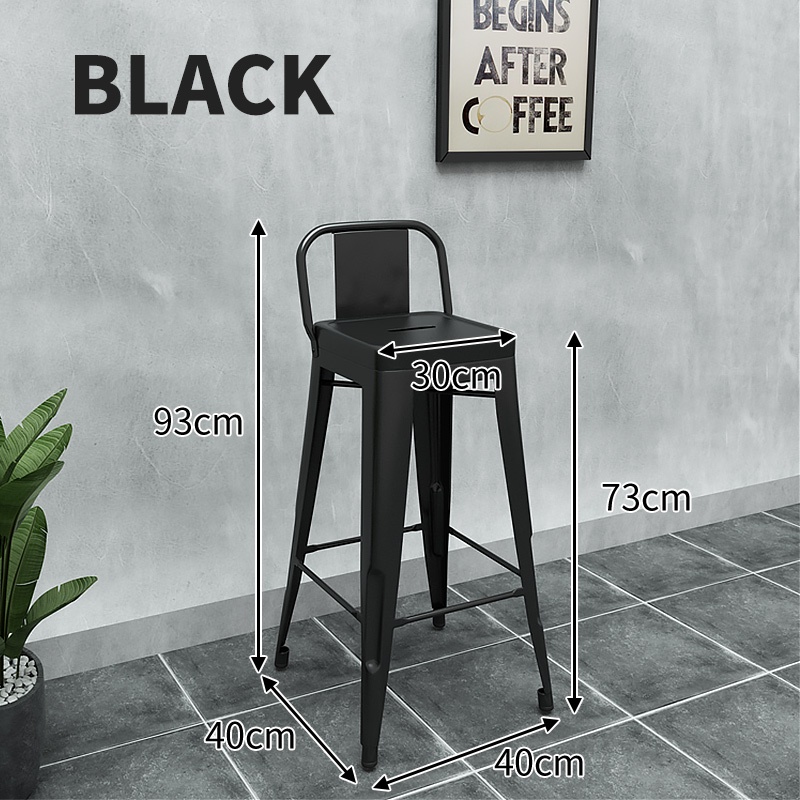 Metal High Chair Tolix Metal Kitchen Bar Chair High Bar Stool Bar Chair ...