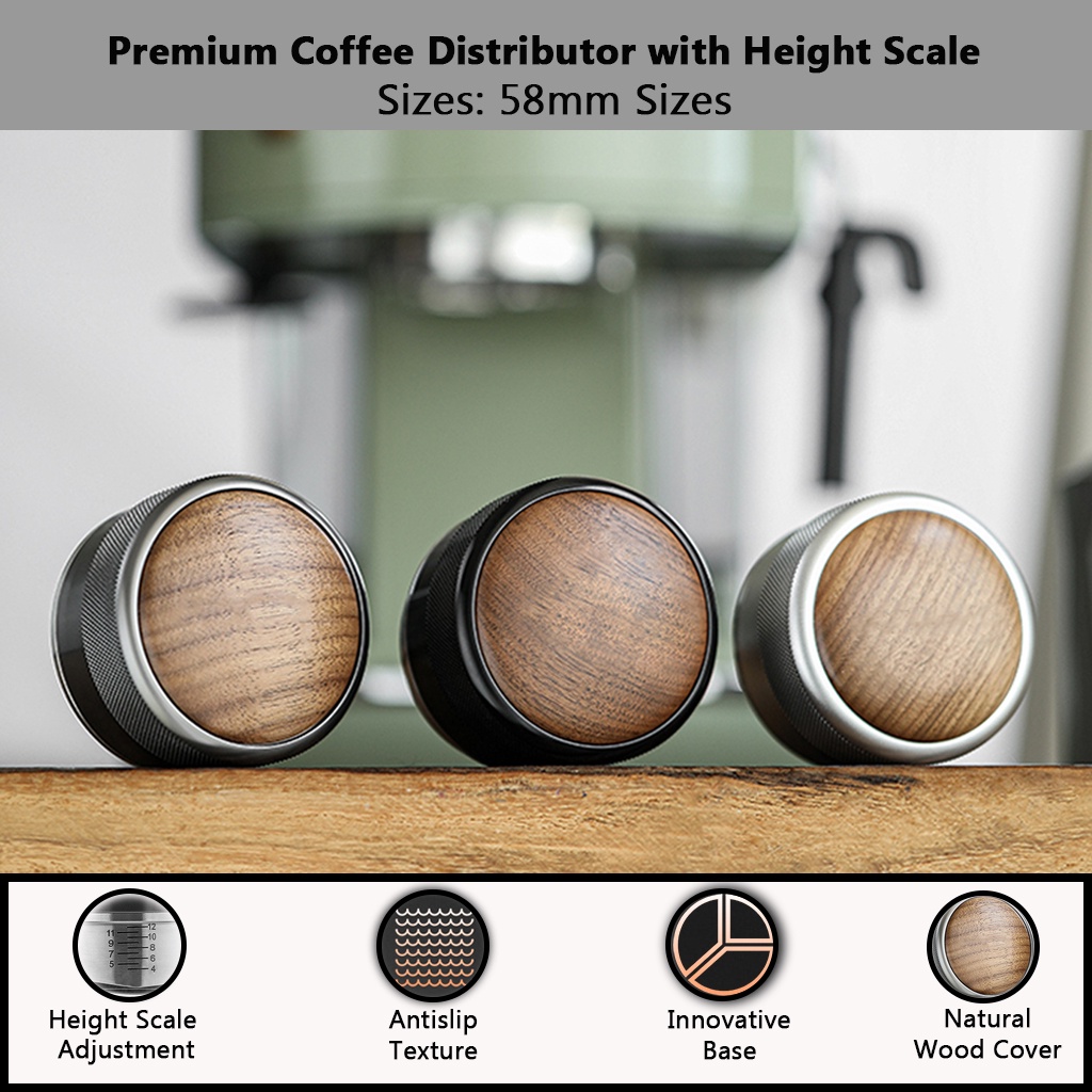 3H Barista Espresso Single/Dual Head Coffee Adjustable Height ...