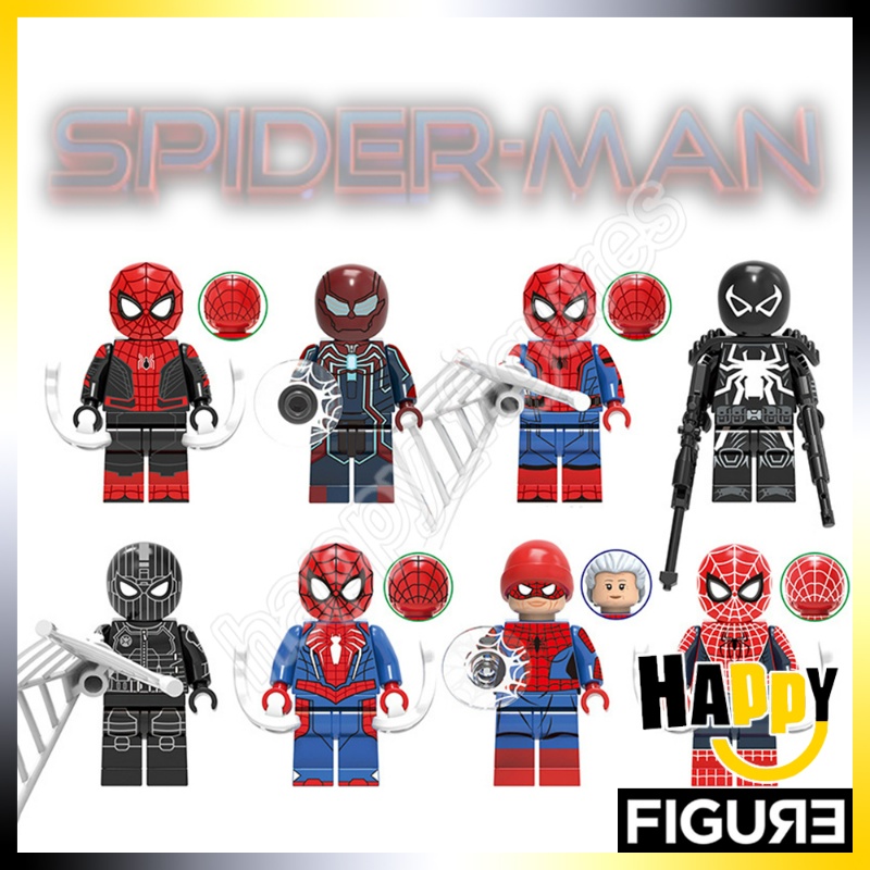 Spider-Man Agent Venom Stealth Suit Amazing Spiderman Aunt May Toby ...