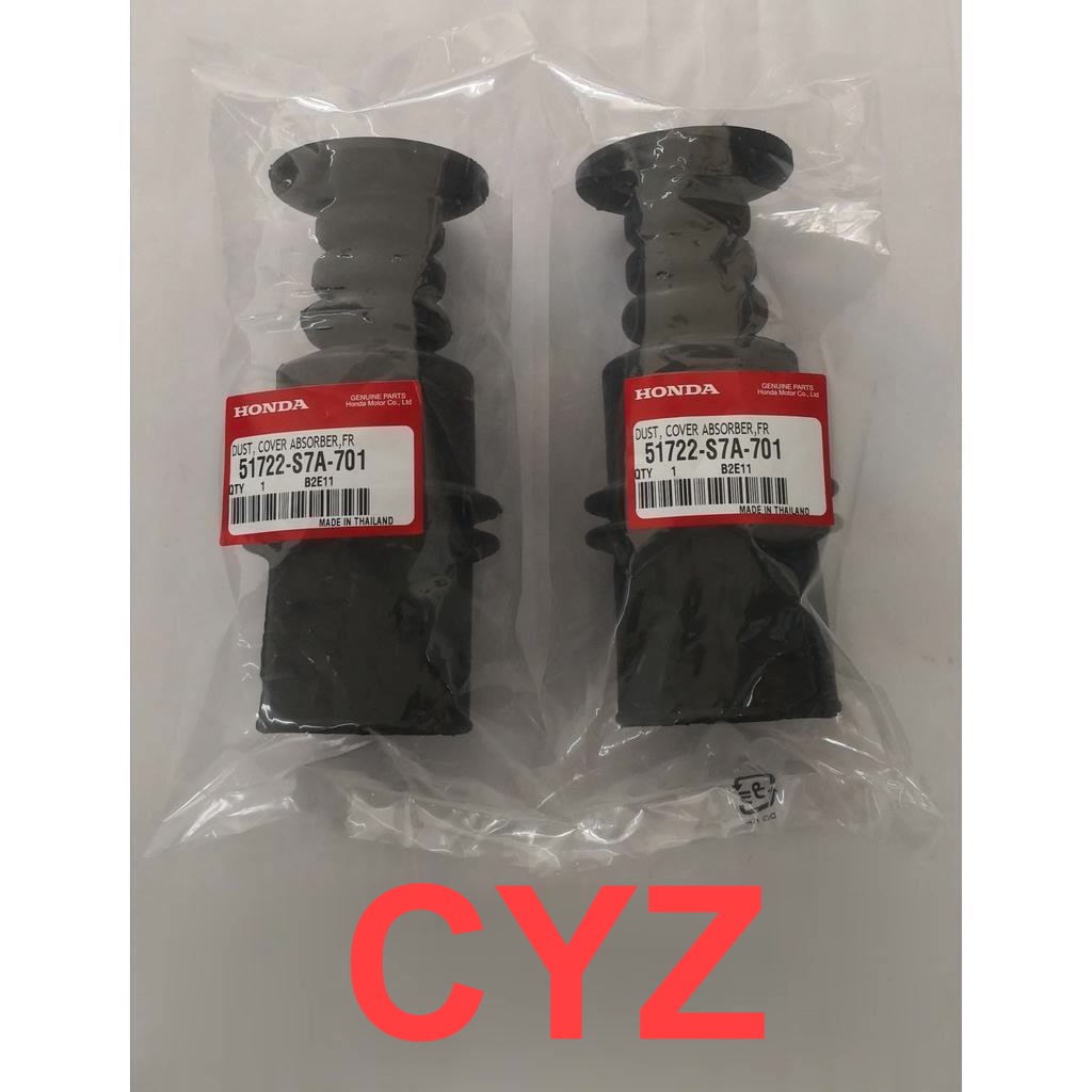 (1 PAIR) FRONT Absorber Cover Honda CIVIC S5A S5G, STREAM S7A, CRV S9A 02-06Y (HONDA THAILAND ...