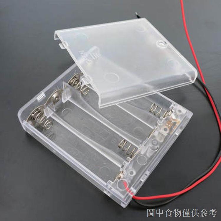 Hot AA Battery Box No. 5 2 No. 4 No. 5 Transparent Battery Box with ...