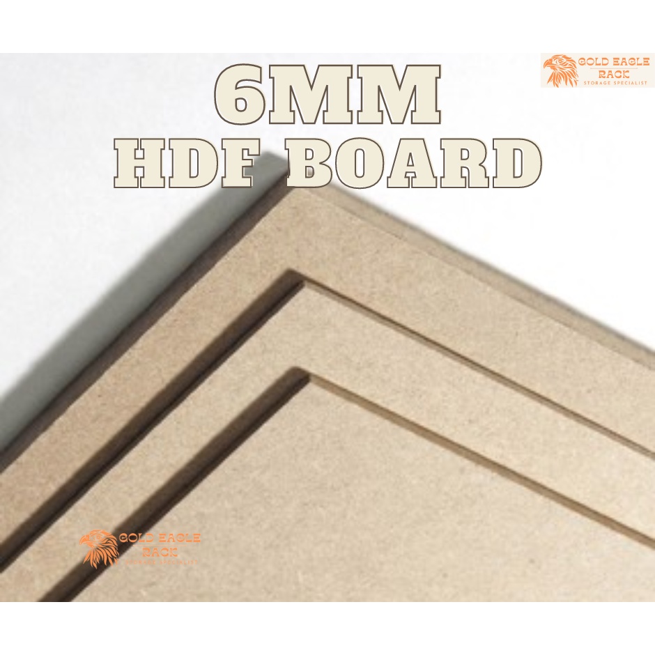 📢FREE SHIPPING📢 6mm Thickness HDF Board High Density Fiber Board for ...