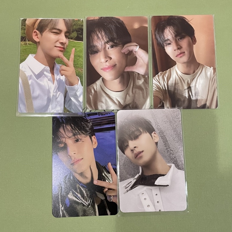 SEVENTEEN WONWOO MINGYU ATTACCA FACE THE SUN PHOTOCARD CARAT VER ALBUM ...