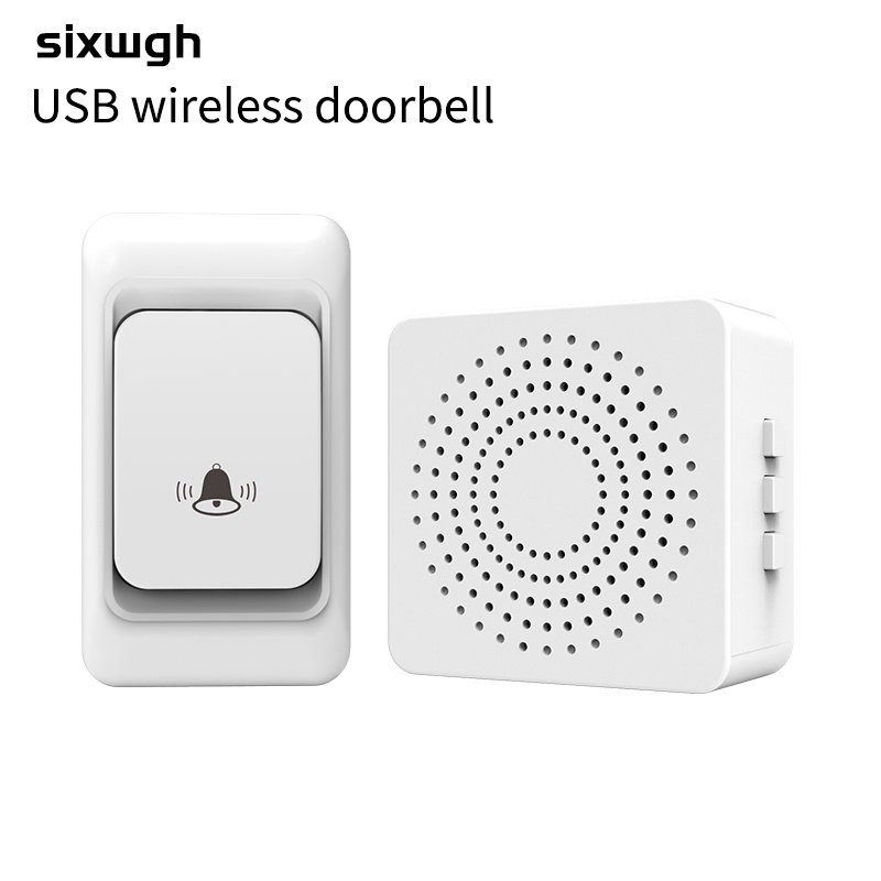 Wireless Doorbell residential doorbell 300M range 38 chime USB ...