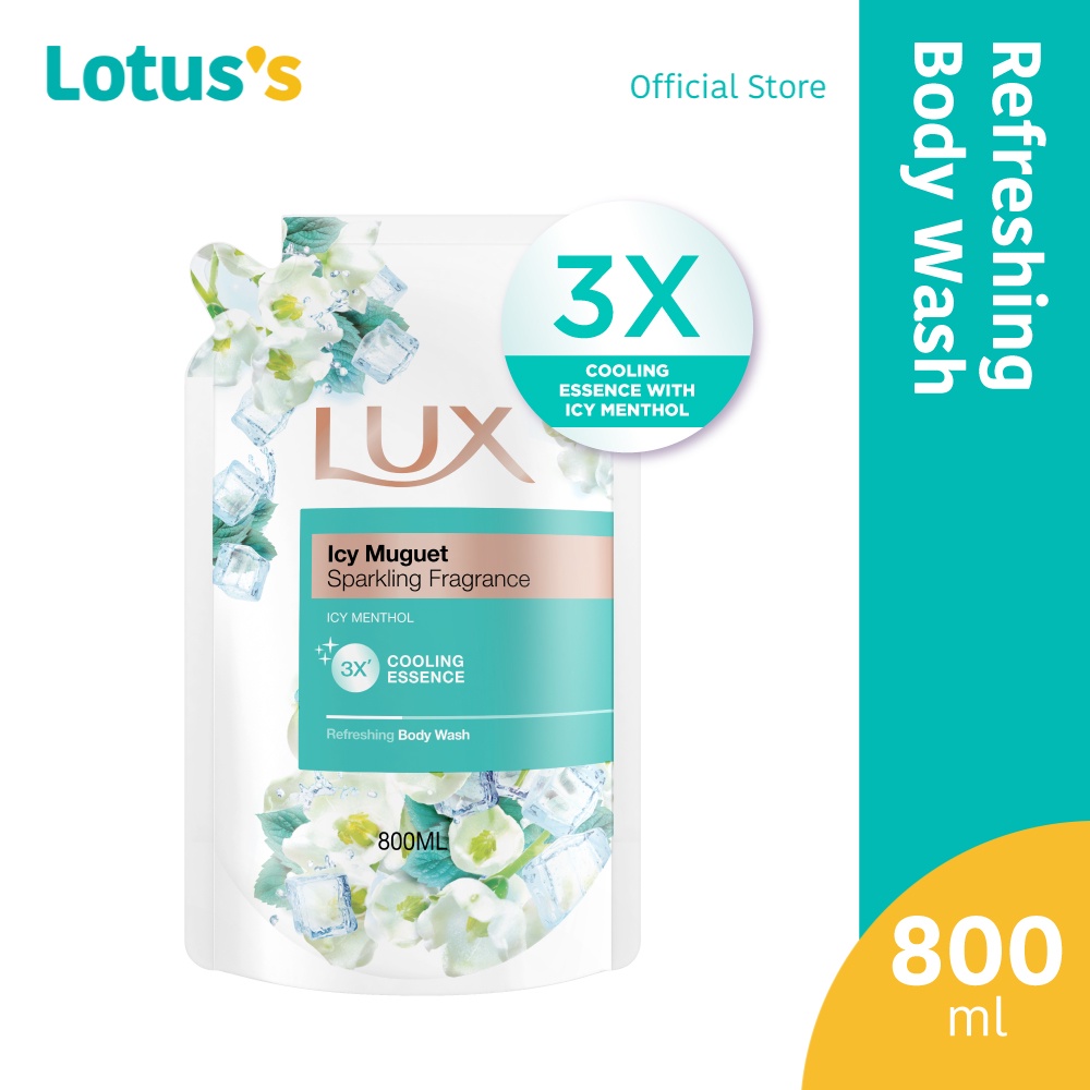 Lux Body Wash Icy Muguet Refill 800ml | Shopee Malaysia