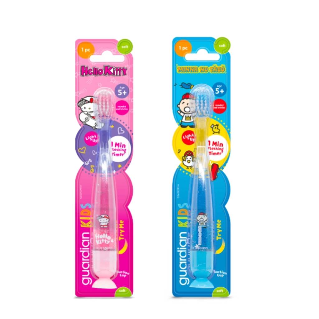 Guardian Kids Junior Light Up Toothbrush Age 5+ 1 Piece Hello Kitty ...