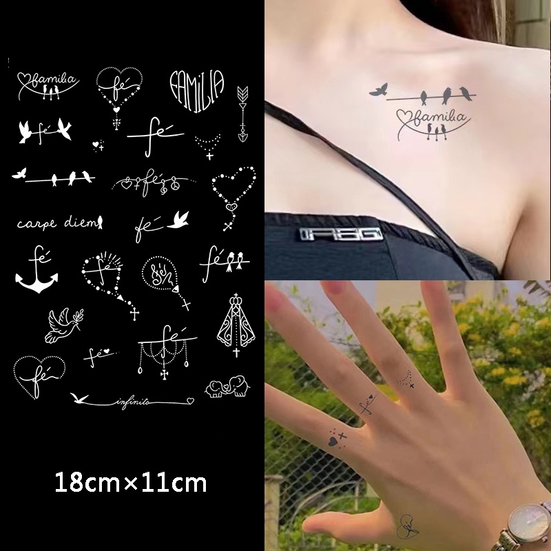【COCO Magic Tattoo】 Lasts 15 days ；18cm*11cm；tattoo sticker waterproof long lasting fake tattoos ...