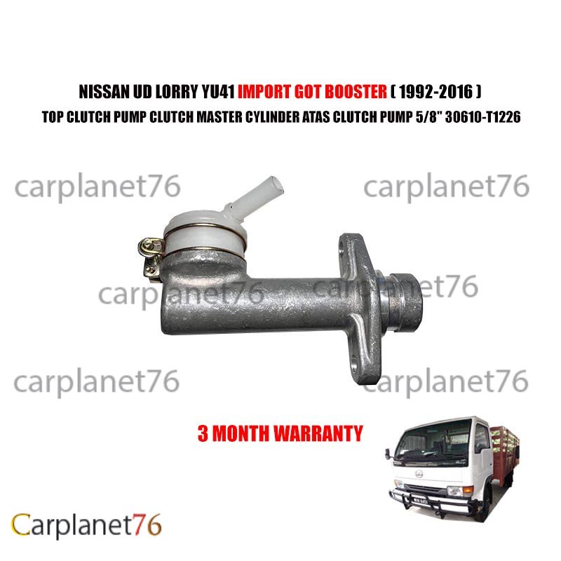 NISSAN UD LORRY YU41 IMPORT GOT BOOSTER TOP CLUTCH PUMP CLUTCH MASTER ...