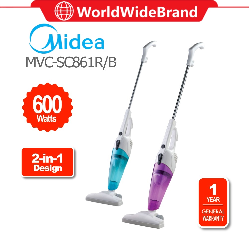 Midea Handheld Vacuum MVC-SC861B MVC-SC861R | Shopee Malaysia