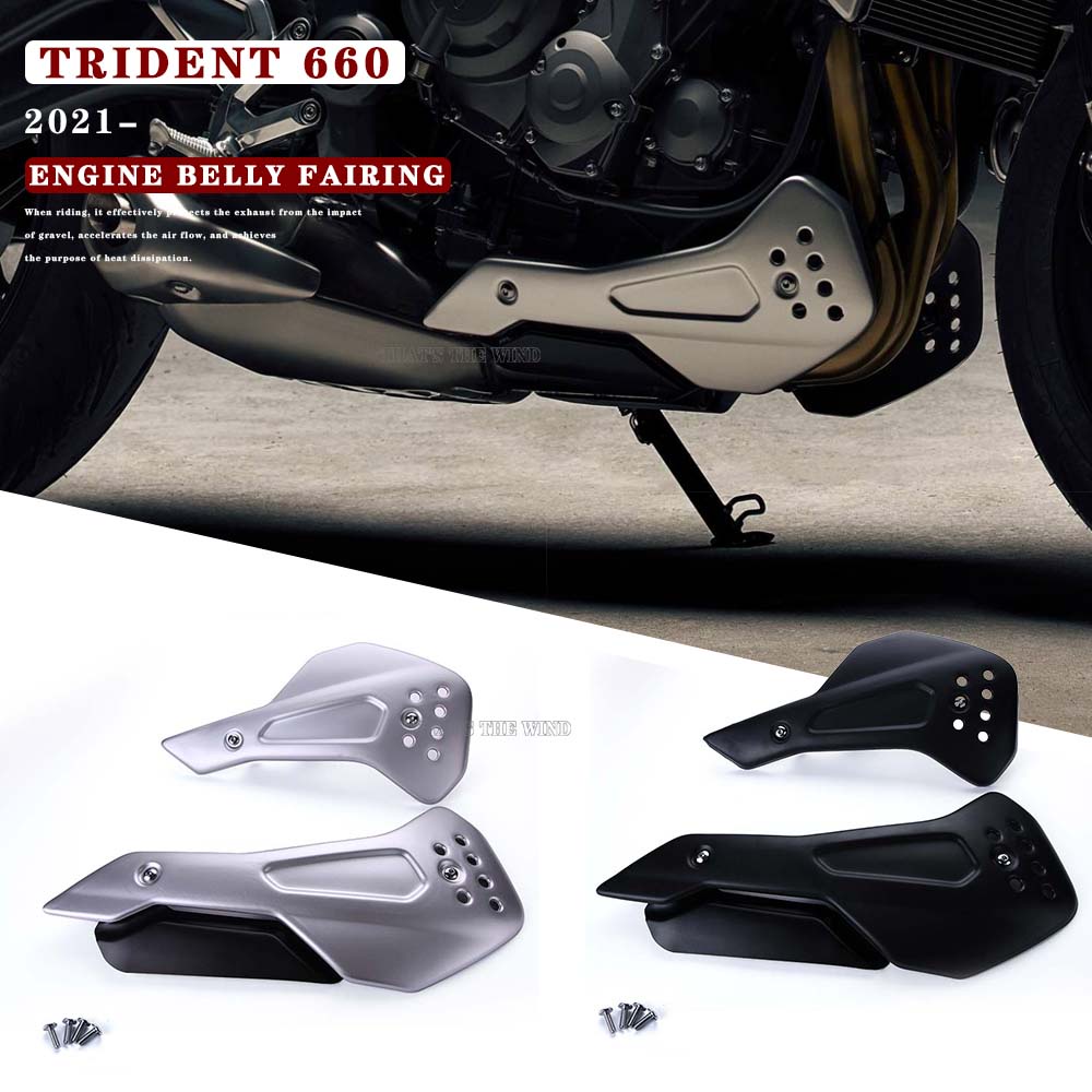 New Motorcycle Bellypan Lower Engine Spoiler Cowling Protection Fairing ...