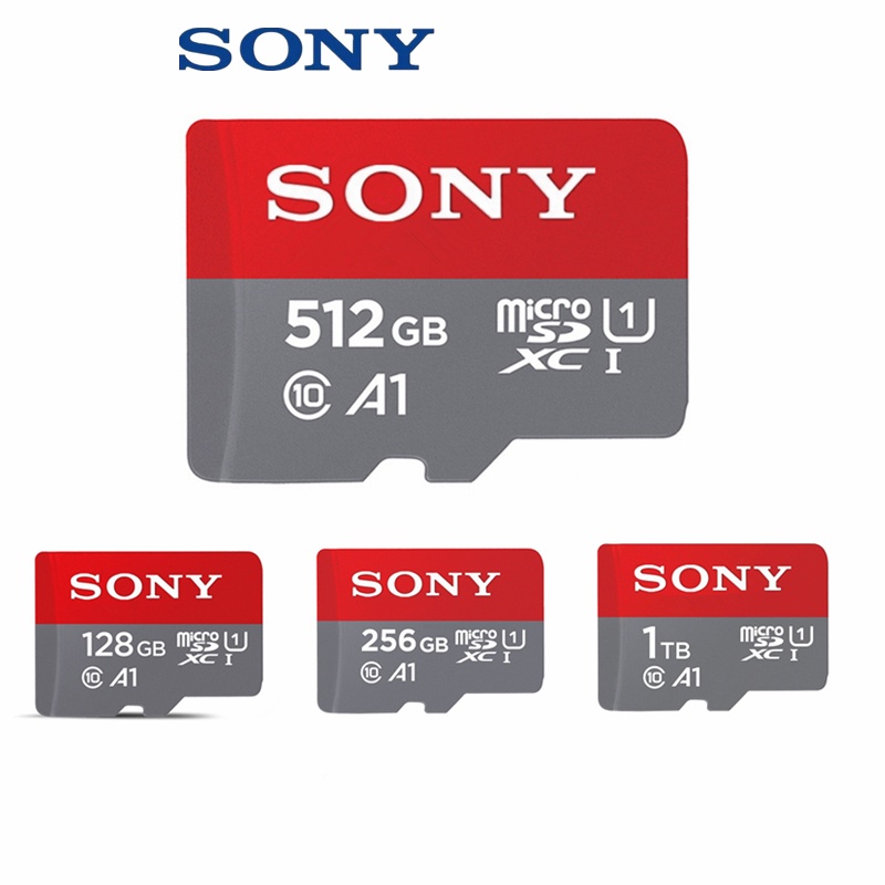 SONY Ultra Micro SD 128GB 32GB 64GB 256GB 1TB 512GB Micro SD Card SD/TF ...