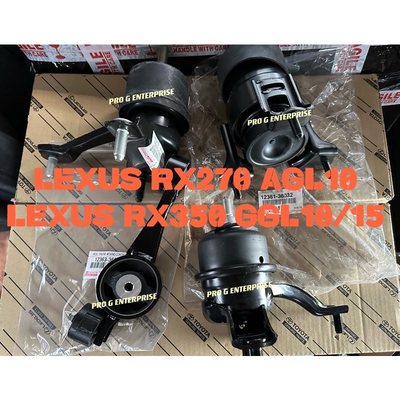 [THAILAND]LEXUS RX270 AGL10 RX350 GGL10 GGL15 ENGINE MOUNTING SET ...