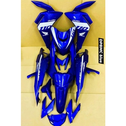 COVERSET HONDA DASH V2,V3,V4 GP 2020 siap tampal stiker | Shopee Malaysia
