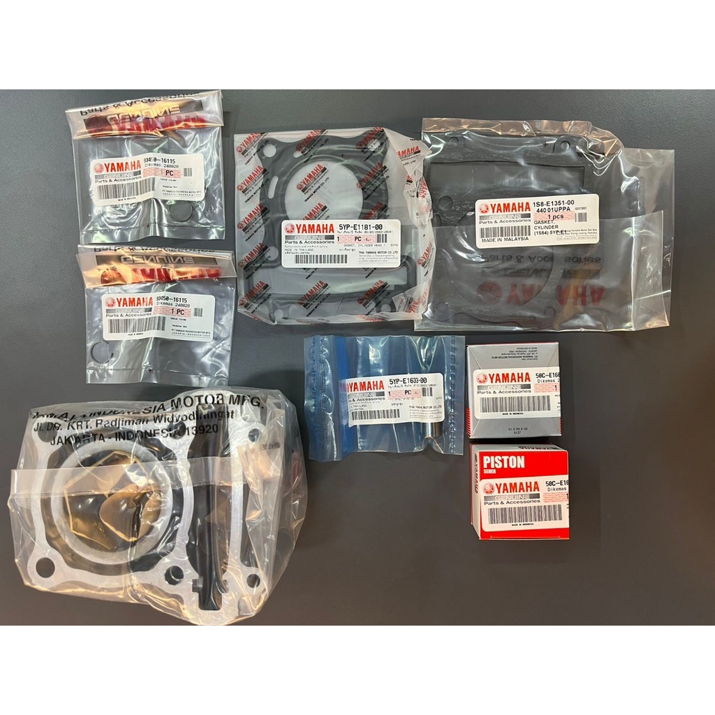 Yamaha 135 LC Cylinder Kit Set 100% Original HLY Genuine Parts | Shopee ...