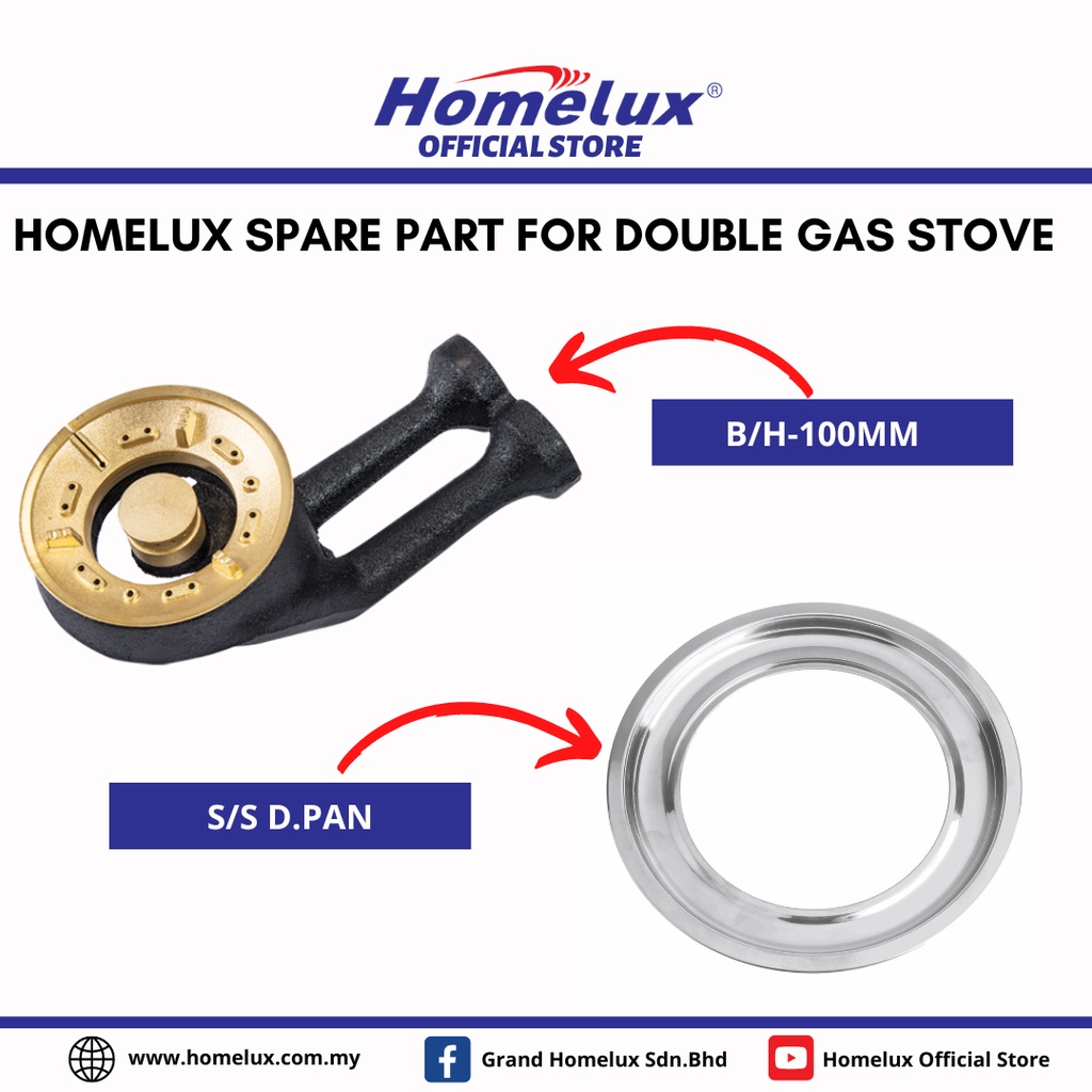Homelux 1pcs Spare Part for Double Gas Stove | Shopee Malaysia